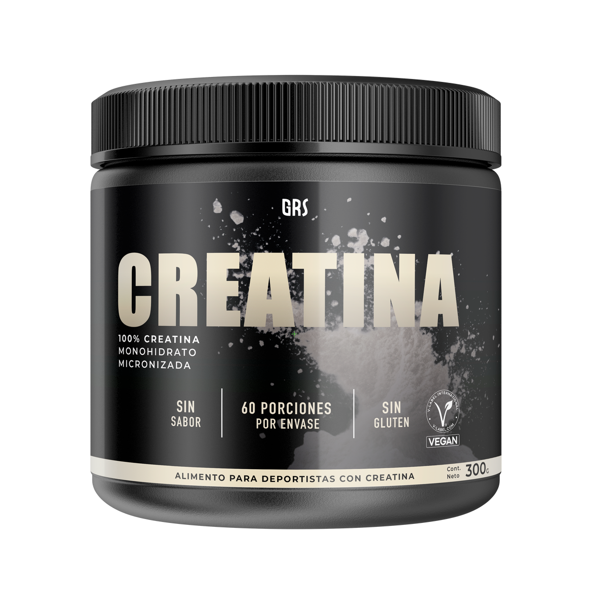 Creatina Vegana Pura | Suplementos Deportivos GRS